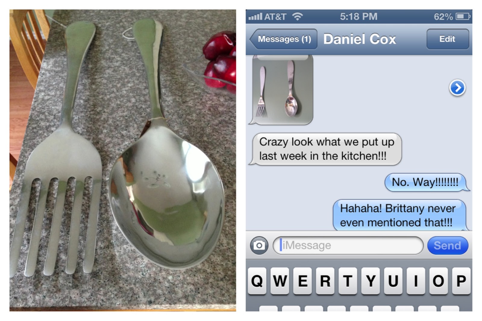 Pink, Blonde, Texas: That's a Big Fork'n Spoon!!!